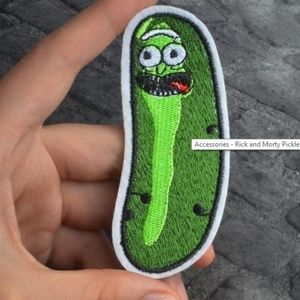 Accessories | Rick And Morty Pickle Rick Clothing Patch Iron | Poshmark
